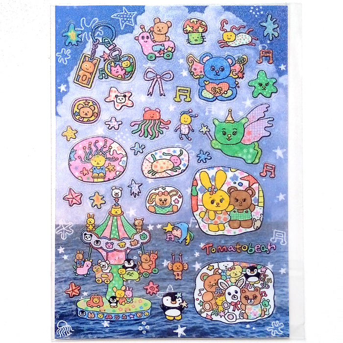 GATOSHOP ★ TRINKET OCEAN STICKERS – TOMATO BEAR