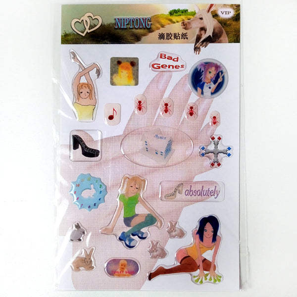 GATOSHOP ★ ABSOLUTELY 3D VIP STICKERS – NIPTONG