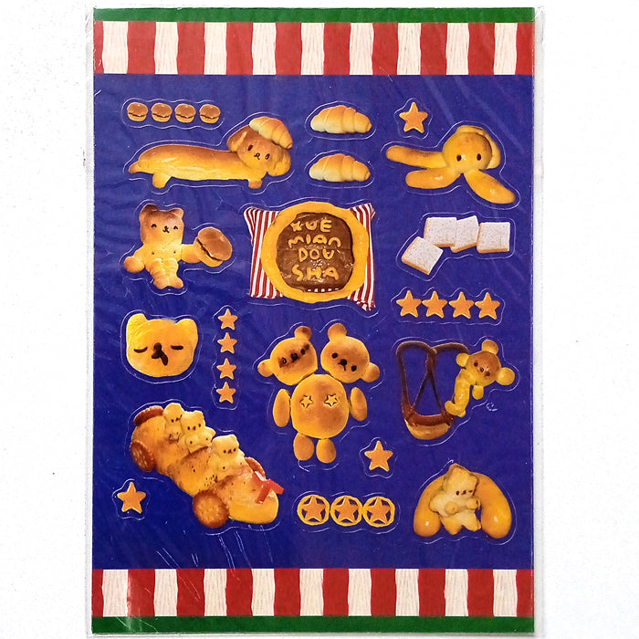 GATOSHOP ★ BEAN PASTE CIRCUS STICKERS – XUE MIAN DOU SHA