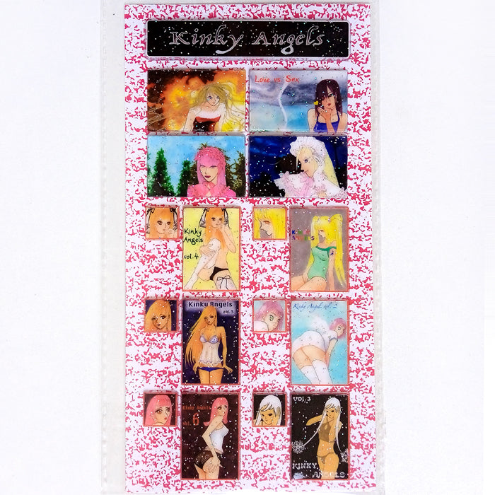 GATOSHOP ★ KINKY ANGELS 3D STICKERS – NIPTONG