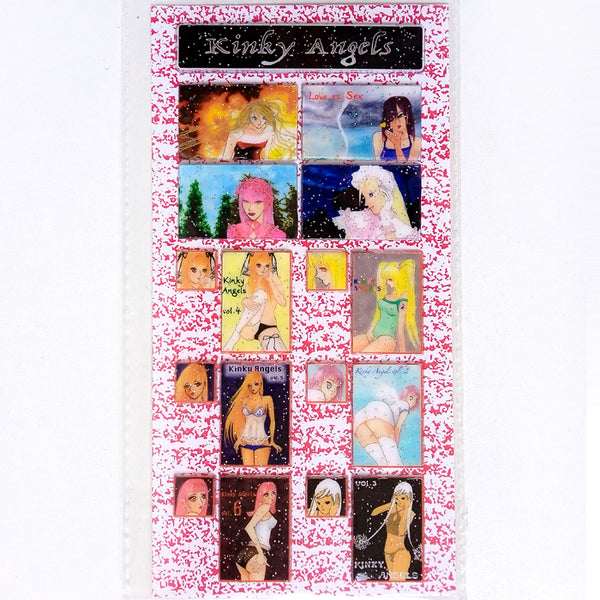 GATOSHOP ★ KINKY ANGELS 3D STICKERS – NIPTONG